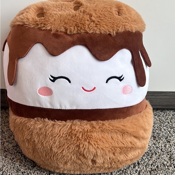 Squishmallows | Toys | Squishmallow Fuzzamallow 2 Carmelita The Smore ...